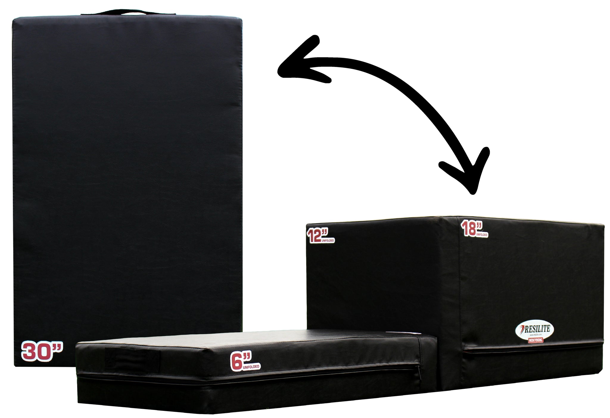 Foam Plyo Boxes -Six Heights-in- One Foam Plyometric Box