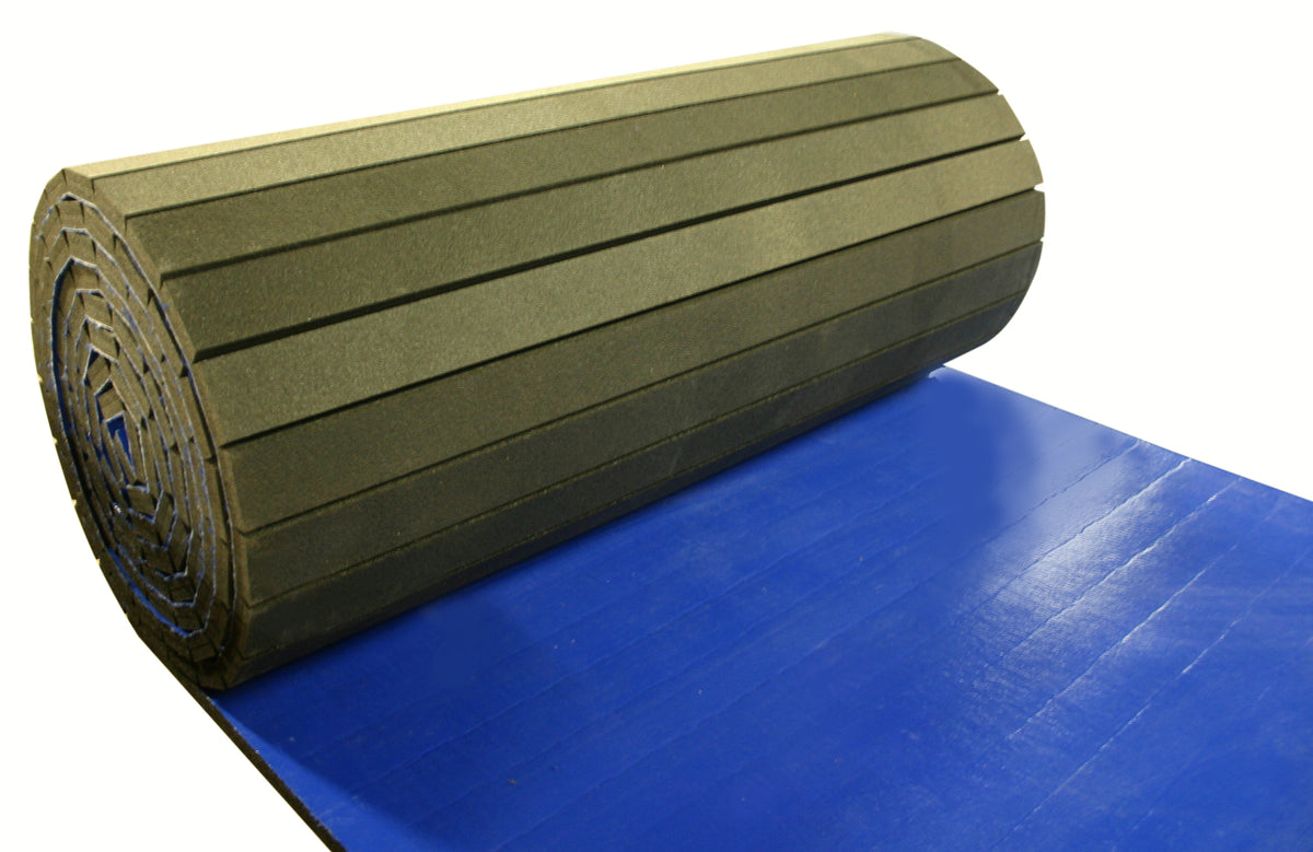 Resilite Wrestling Mats - Two-Sided Wrestling Mats, Roll-Up Wrestling Mats
