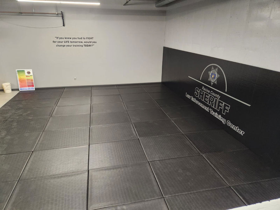 Resilite Hybrid Mat for MMA, Jiu-Jitsu, and Defensive Tactics Training ...